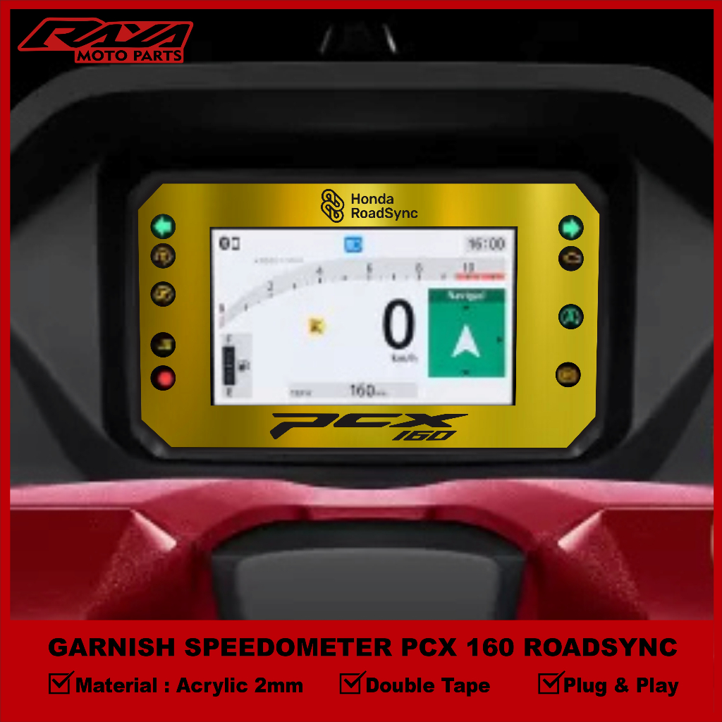 RAYA GARNISH PCX ROADSYNC SPEEDOMETER 2025 อุปกรณ์เสริมป้องกัน ...