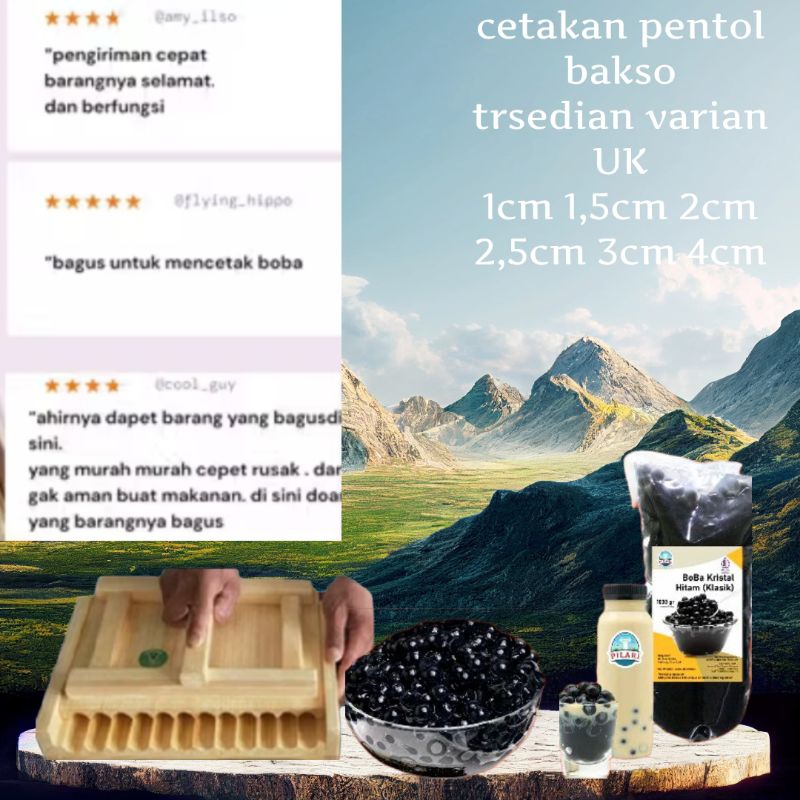 ใหม่ล่าสุด BOBA MOLDS หรือ MULTIPURPOSE MEATBALL ENTOL MOLDS (PAY บน ...