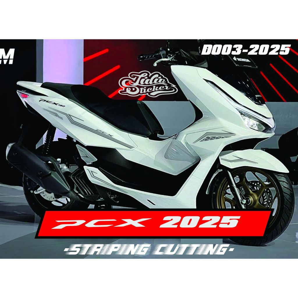 PCX 160 2025 STRIPING LIS CUTTING STICKER D003 PCX STICKER | Shopee ...