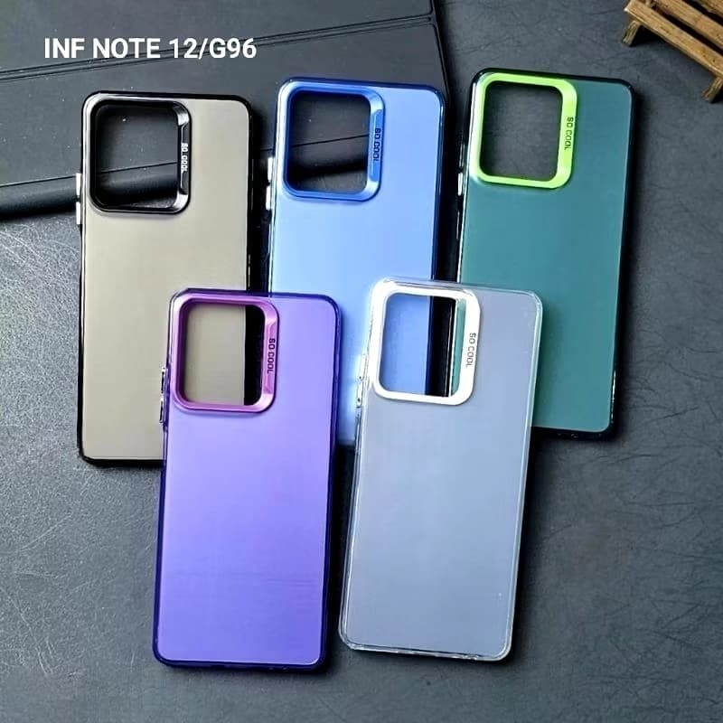 ซิลิโคนสี IMD INFINIX NOTE 12/696 ปลอกแผ่นไฮบริดโฮโลแกรม TPU Hardcase ...