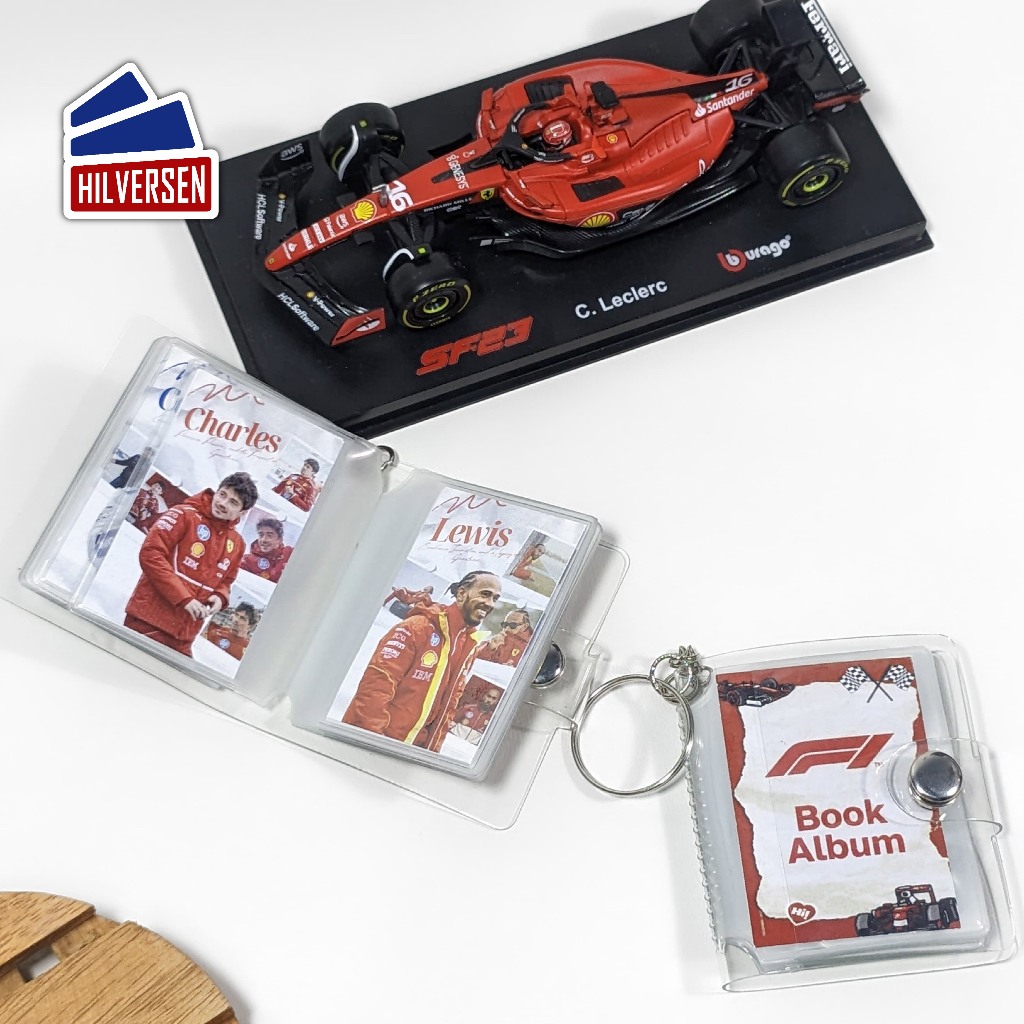 GANTUNGAN F1 Driver Album Key Chain - F1 Book Album พวงกุญแจ สินค้า ...