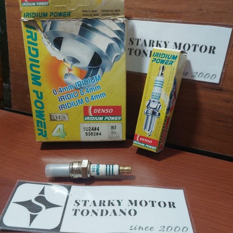 IRIDIUM IU24 / IU 24 ORIGINAL DENSO SPARK PLUG | Shopee Thailand