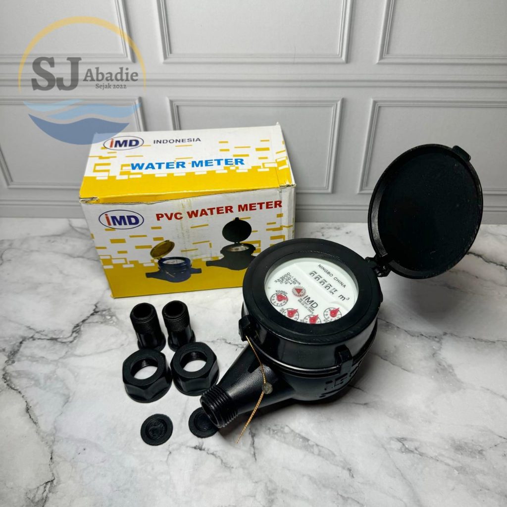 (1 PC) IMD PVC Body Water Meter มิเตอร์น้ําพลาสติก 1/2 นิ้ว | เอสเจ อะ ...