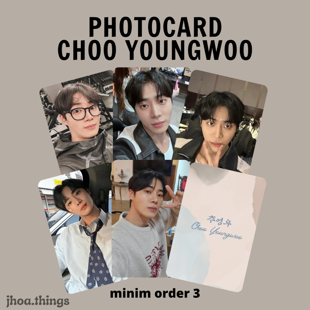 [UNOFFICIAL] PHOTOCARD CHOO YOUNG WOO CU YOUNGWOO ACTOR DRAMA KOREA DORRAKOR TRAUMA CODE TALE OF ...