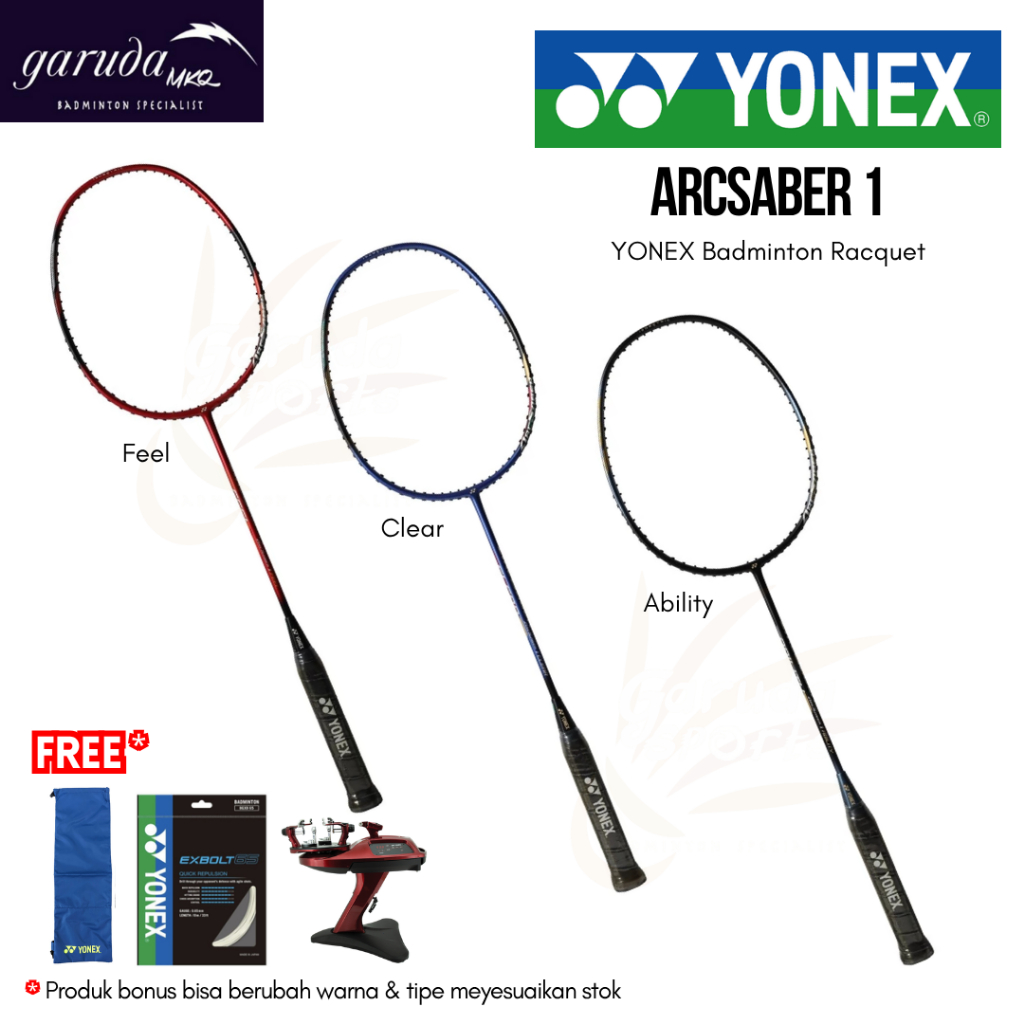 ไม้แบดมินตัน Yonex ARCSABER 1 / ARC 1 / ARC1 / ไม้แบดมินตัน YONEX | Shopee Thailand