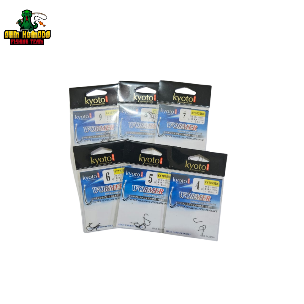 Mata Kyoto Wormer Fishing Hook KY1875BN Kyoto Wormer Hook | Shopee Thailand