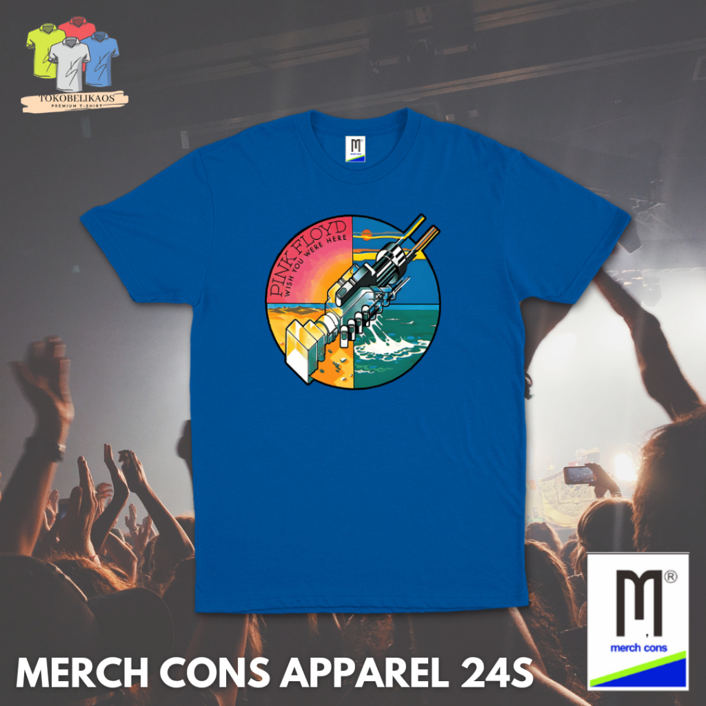 Bmd454 | เสื้อยืด FLOYD TAG MERCHCONS APPAREL BAND สีชมพู | ตัวนอกไซส์ ...
