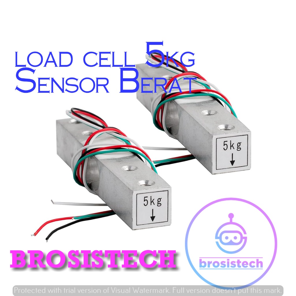 Load Cell Bar 5KG Weight Sensor Digital Weight Scale Bar 5 กก | Shopee ...