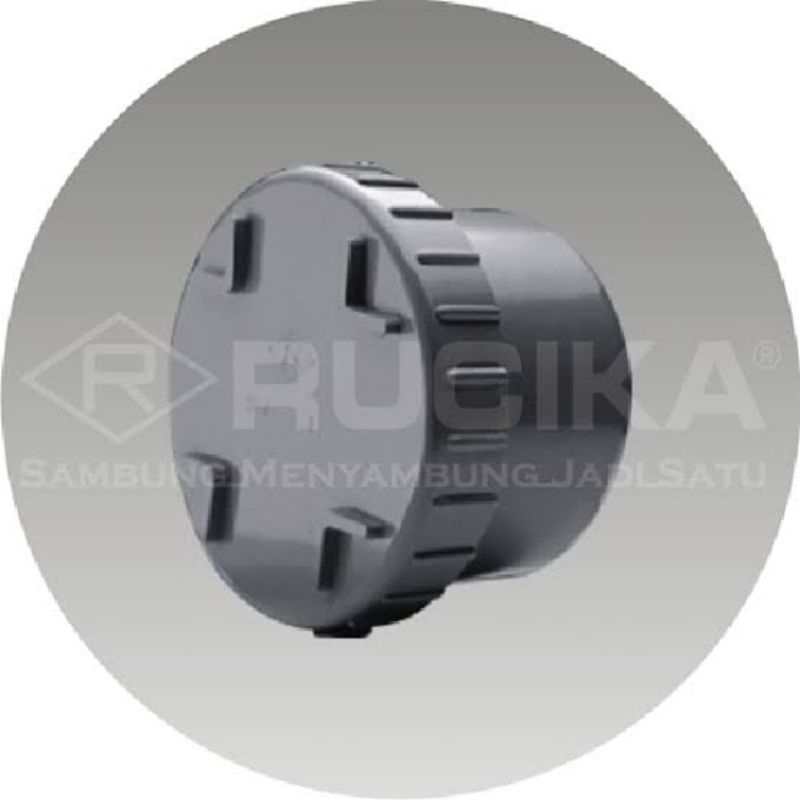 CLEAN OUT CAP RUCIKA 4" นิ้ว D PVC / DOP PIPE CAP 4" / CO CAP 4" D PVC ...