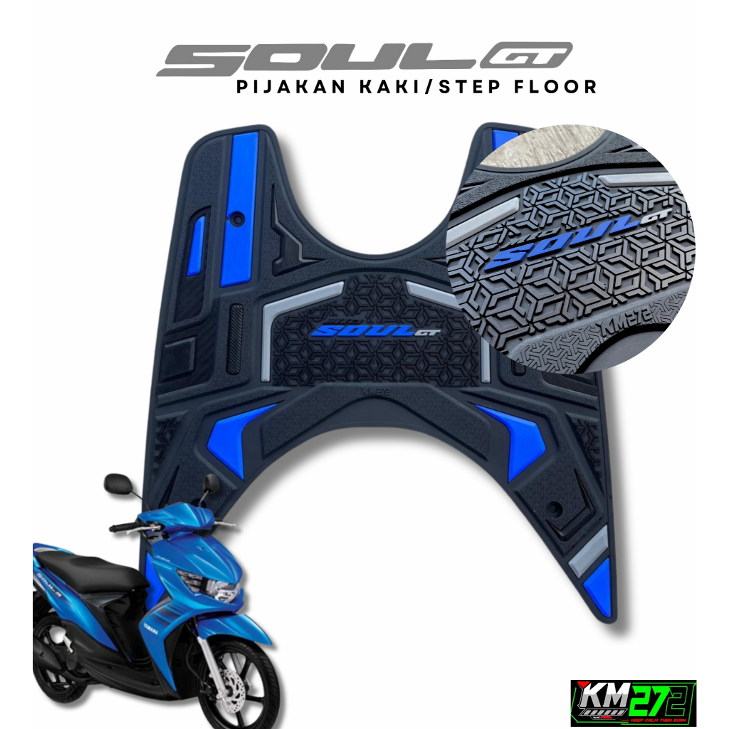 Km272 Mio Soul GT พรมมอเตอร์ไซค์ 2012 - 2014 | พักเท้า Mio Soul GT 115 ...