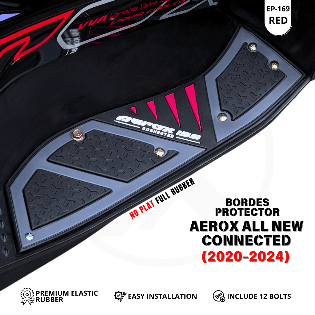 Bordes Protector Aerox 155 ใหม่เชื่อมต่อ 2020-2024 Exie Art รถจักรยานยนต์พักเท้า Protector ...