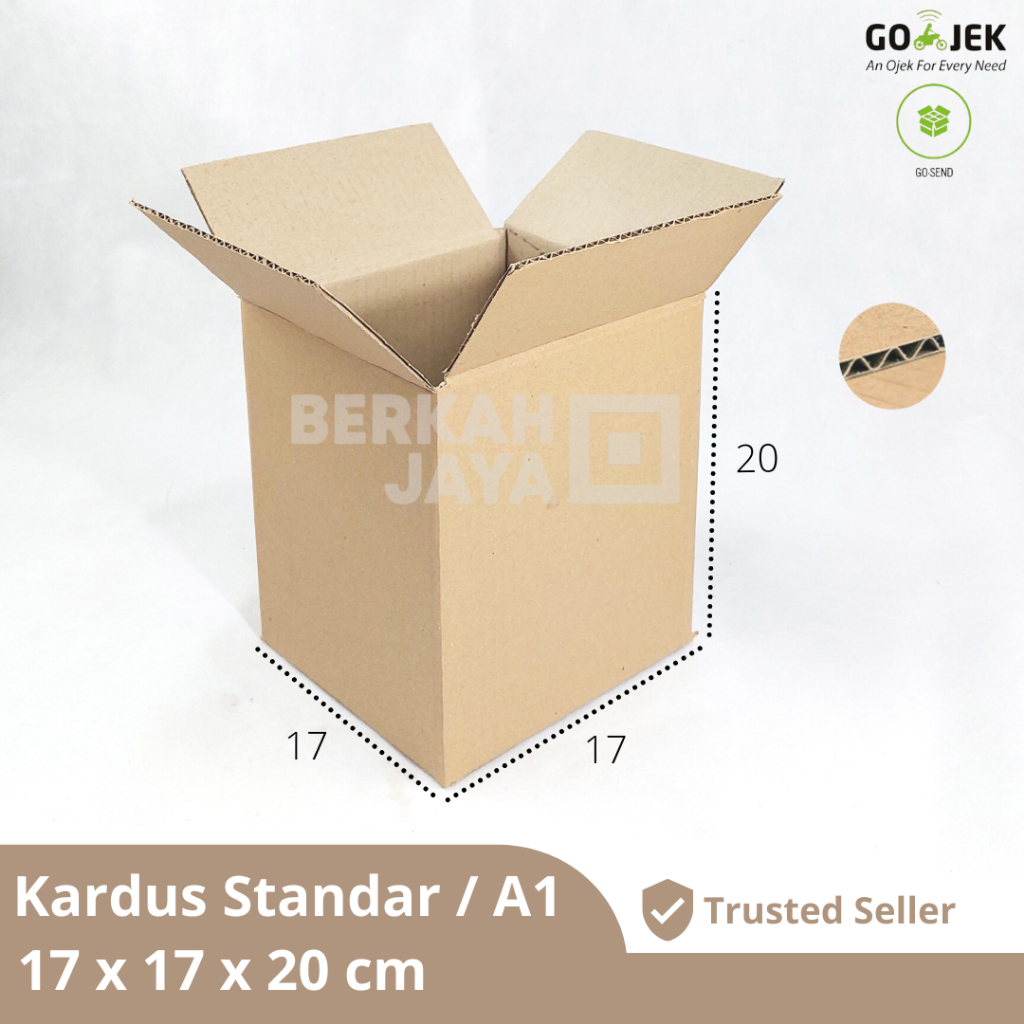 กล่องการ์ด 17x17x20 ซม. DUS PACKING 17 x 17 x 20 ซม | Shopee Thailand