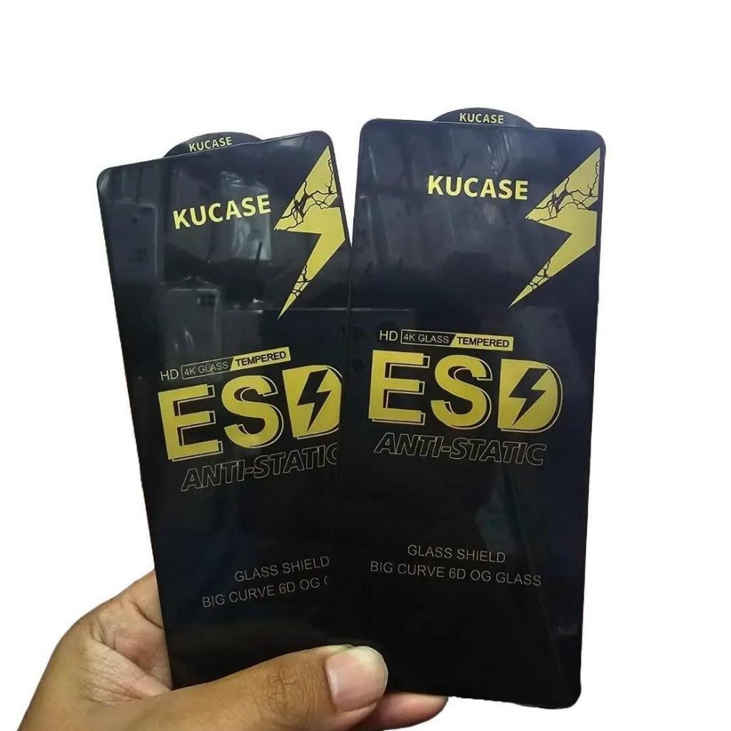 กระจกนิรภัย Esd Anti Static Full Screen Clear Oval Motorola Moto G45 ...