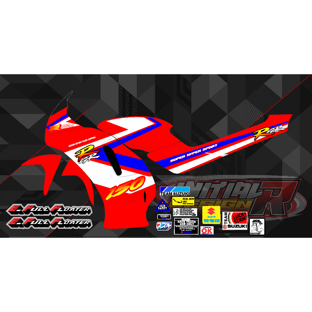 Suzuki rgr 150 jumbo Striping (ขอสีและชนิด rgr อื่นๆ) | Shopee Thailand