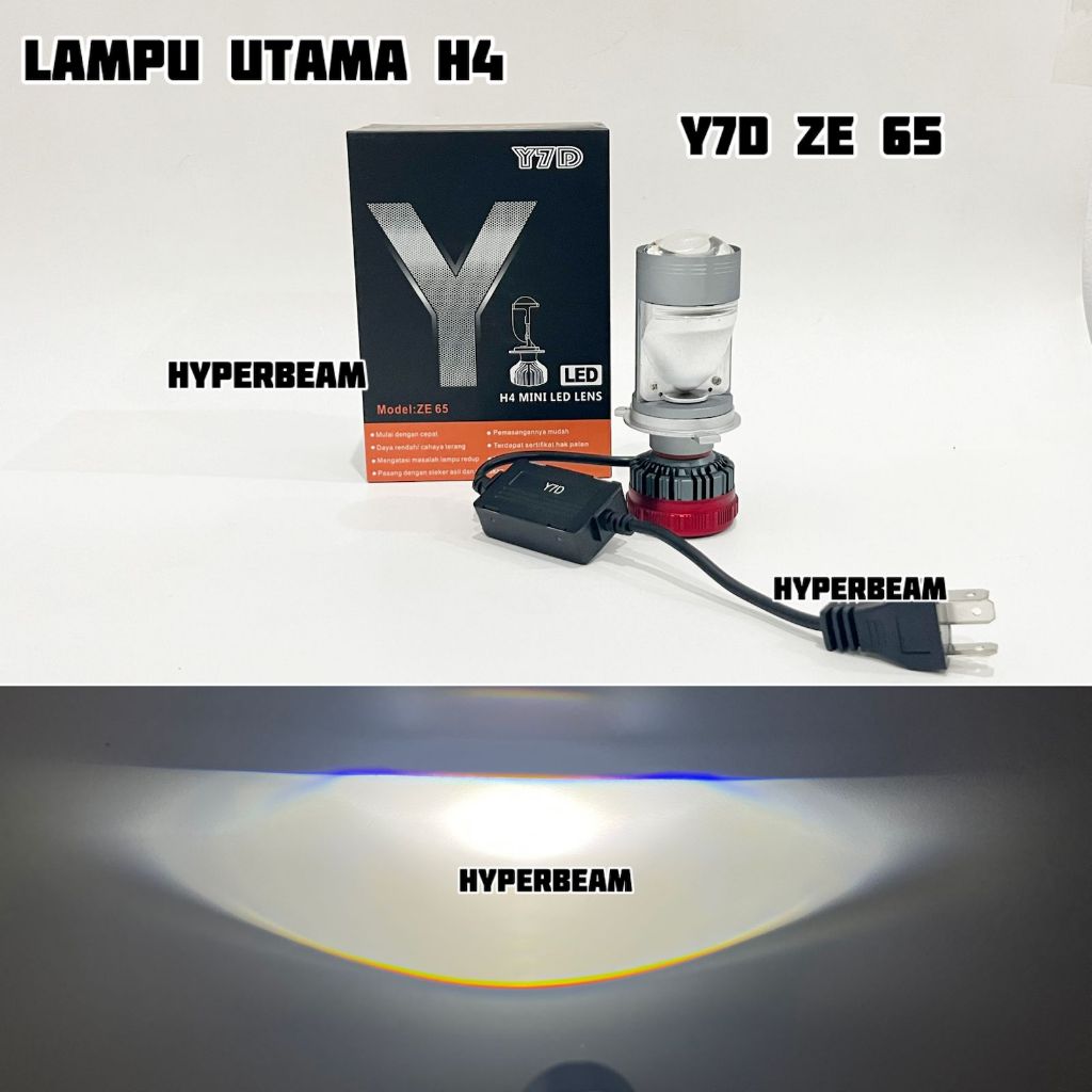Y7D ZE 65 - H4 ไฟหน้า Led | Shopee Thailand
