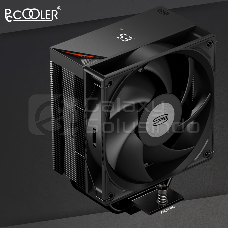 PCCOOLER RT400 คูลเลอร์ซีพียูสีดําดิจิตอล | Shopee Thailand