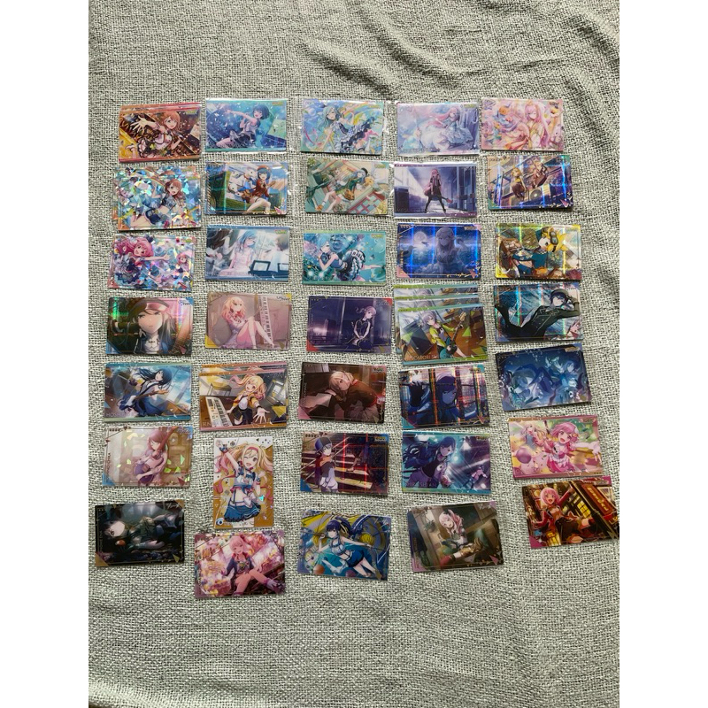 PRSK PJSK โครงการ Sekai การ์ดเวเฟอร์ Nigo Ena Kanade Mafuyu Mizuki WxS ...