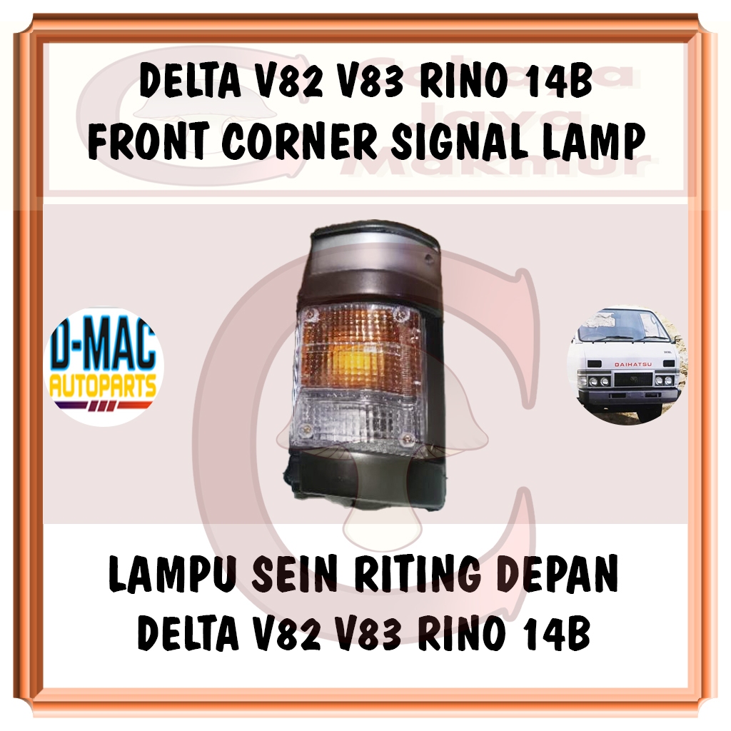 ชิ้น Daihatsu Delta V82 V83 Toyota Dyna Rino 14B 115PS มุมสัญญาณ Riting ...