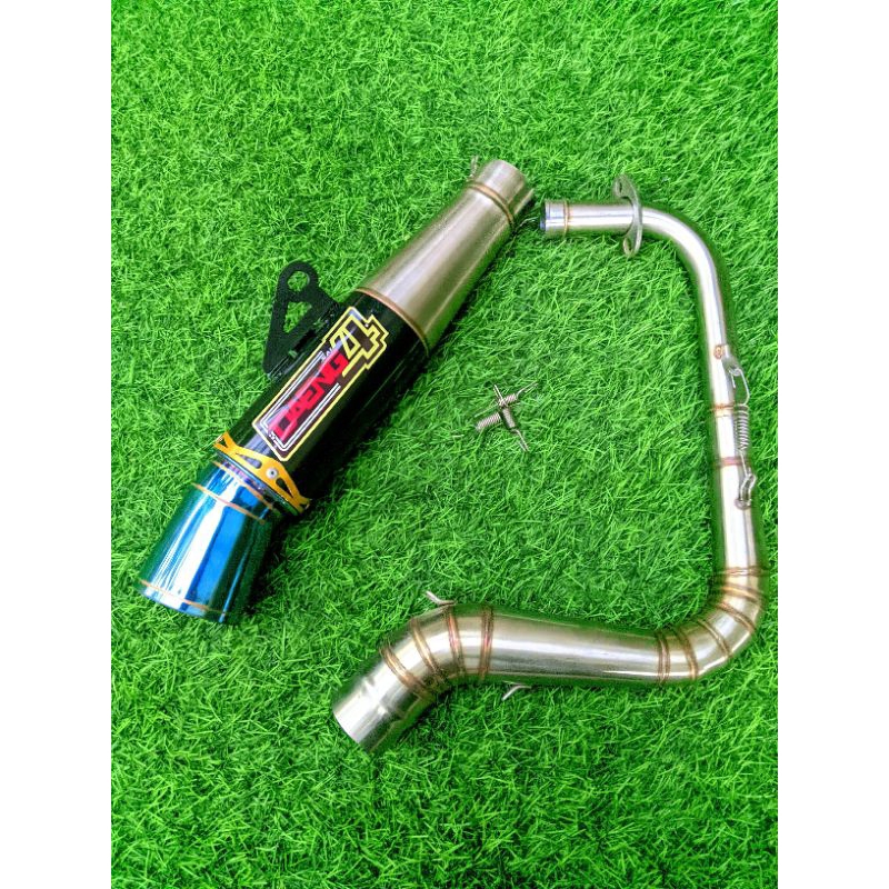 Daeng Sai4 ท่อ 51mm Cobra Mio Sporty Mio Soulty Beat Fi Click V1 Aerox ...