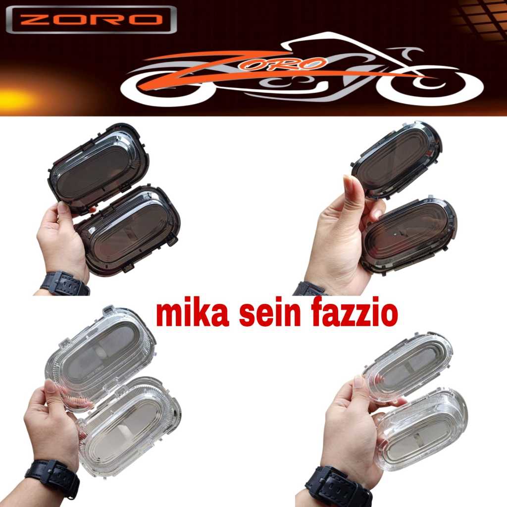 Fazzio FRONT SIGNAL LIGHT MIKA FAZIZIO YAMAHA SMOKE CLEAR ZORO REAR ...