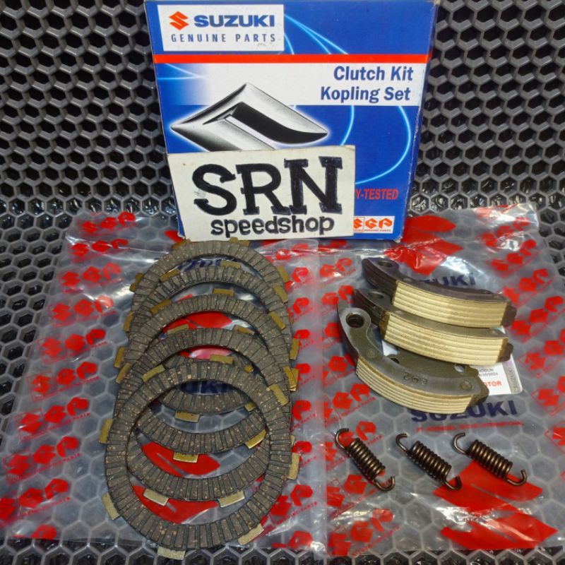 Double Pad เท่านั้น + ชุดแผ่นคลัทช์ บรรจุ 5 ชิ้น Suzuki Shogun 110 R ...