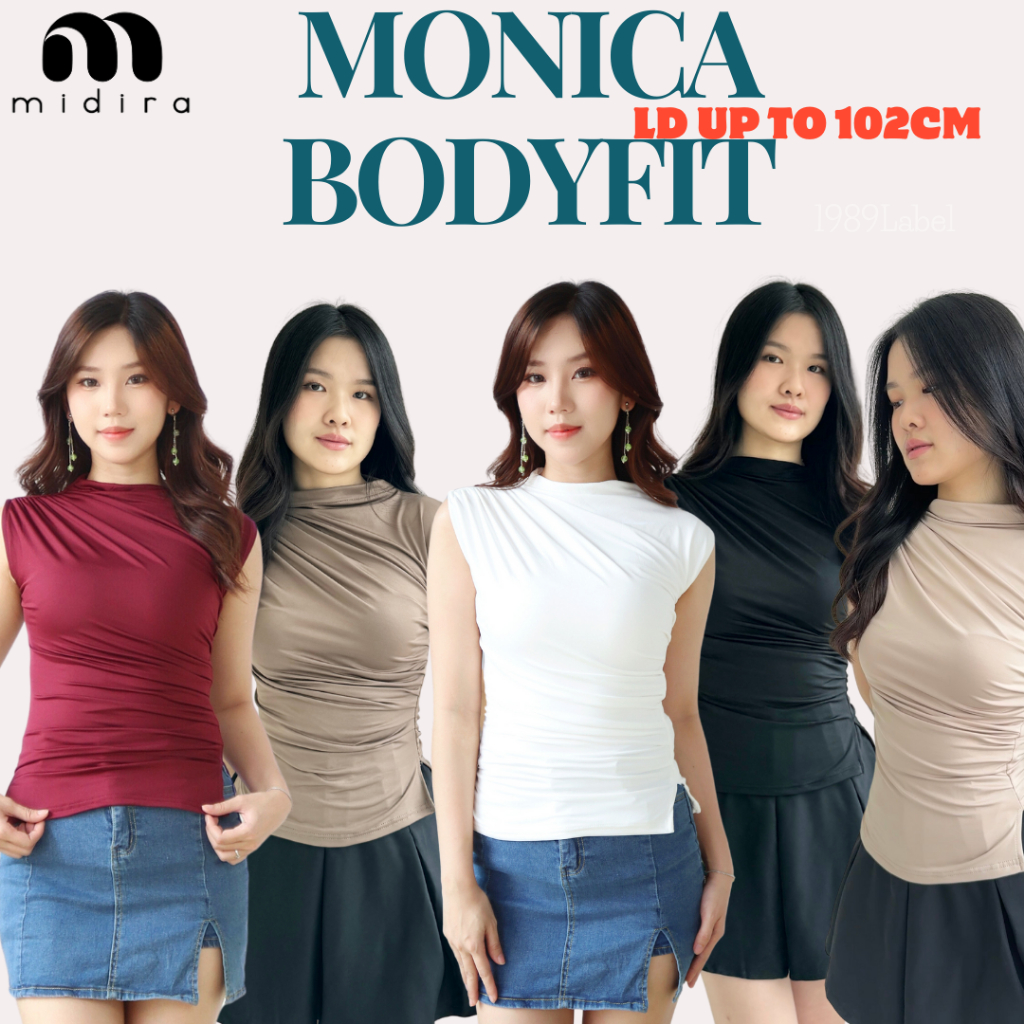 Monica Bodycon Top Bodyfit เหมาะกับ Body U สามารถดูระดับพรีเมียม ...