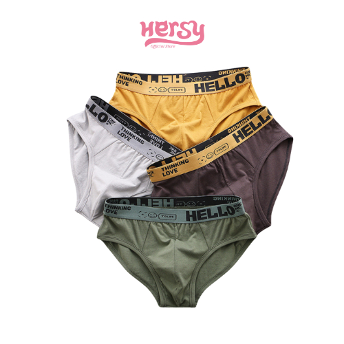 Hersy- กางเกงชั้นในชาย Cd Triangle รุ่น Underware Motif | Shopee Thailand