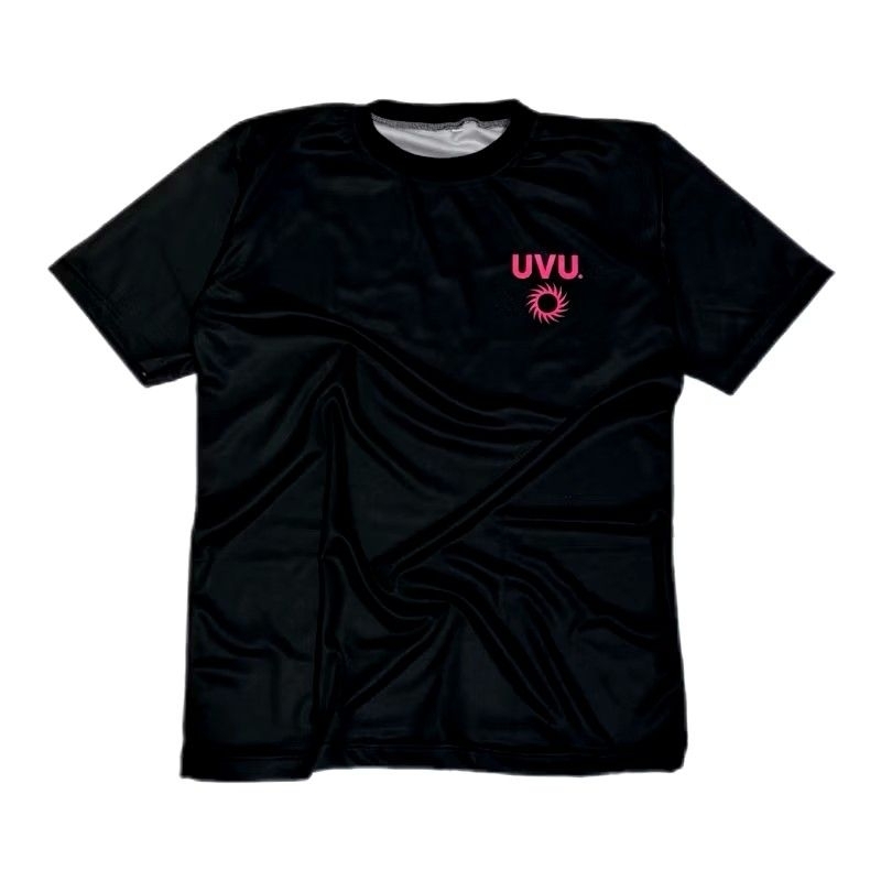 Uvu Running Jersey สีดํา สีชมพู ใหม่/Uvu Running Jersey ใหม่สีดําสีชมพู ...