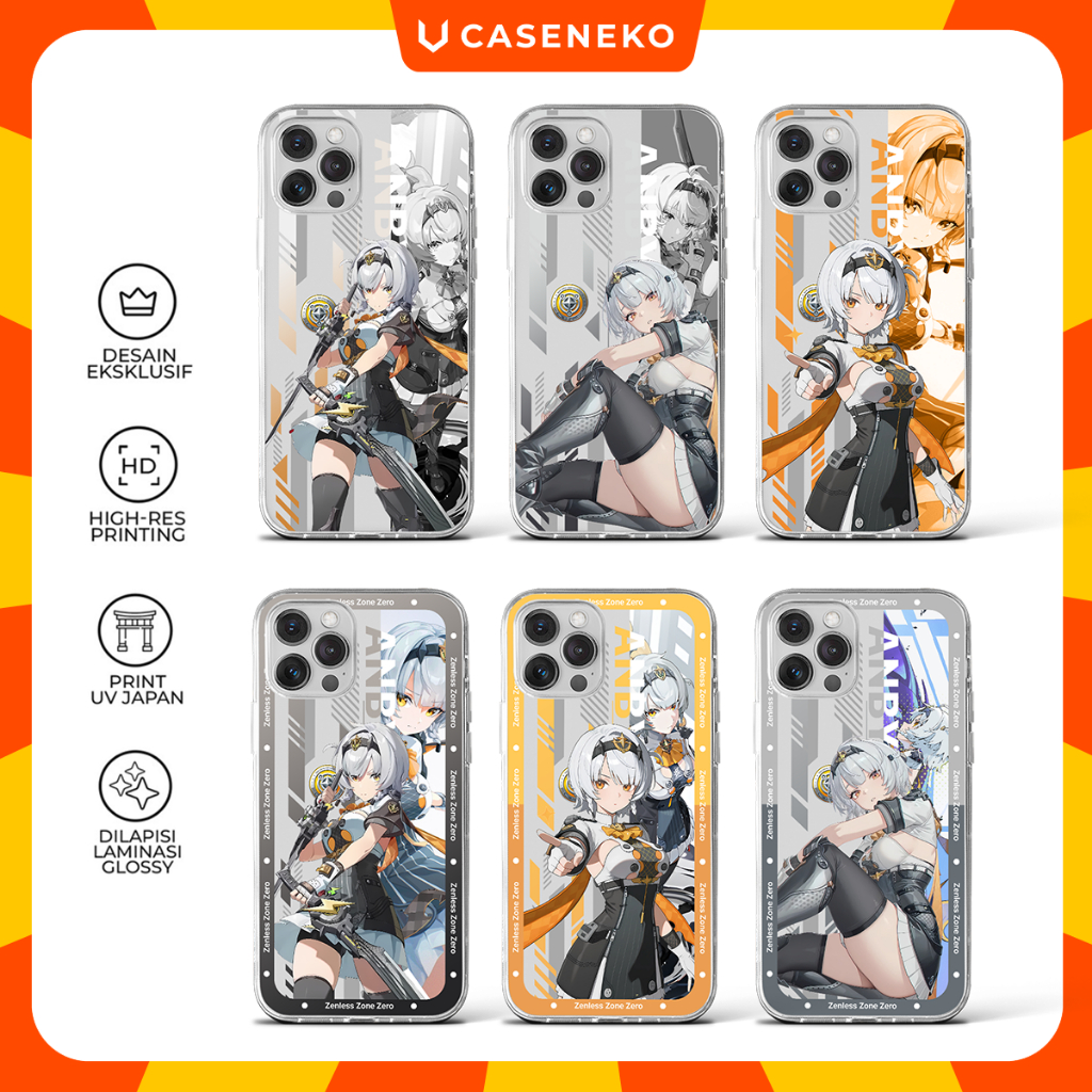Case Soldier 0 Zero Anby Zenless Zone Zero ZZZ Custom Anime Game Phone ...