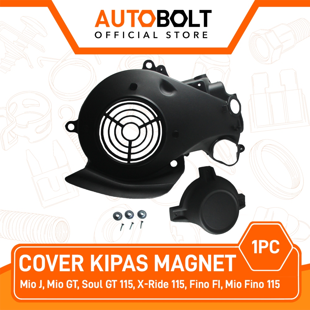 Hitam MESIN ฝาครอบพัดลมแม่เหล็กสีดําคาร์บอนคาร์บอน X-Ride Fino FI F1 ...