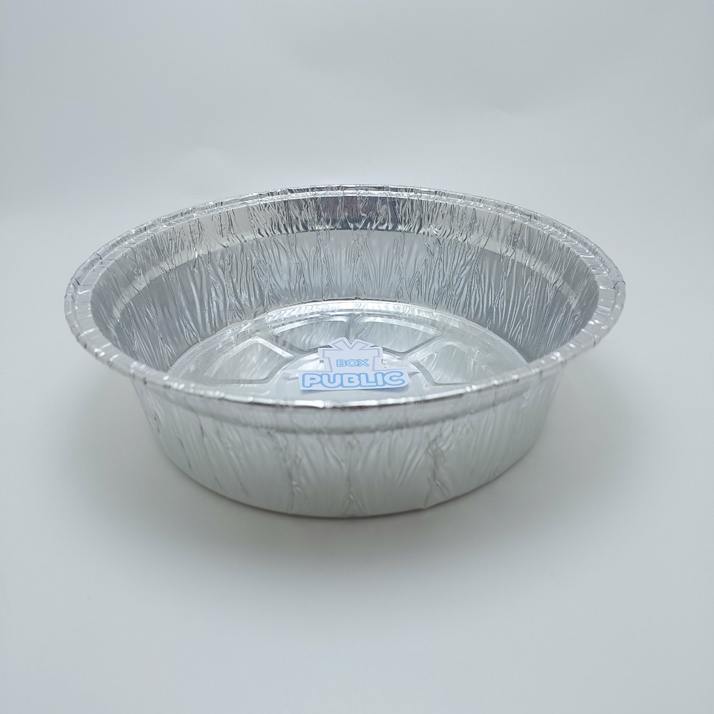ถาดอลูมิเนียมฟอยล์กลมคอนเทนเนอร์ RX 12250 1920ml - ขนาดใหญ่รอบ Alutray ...