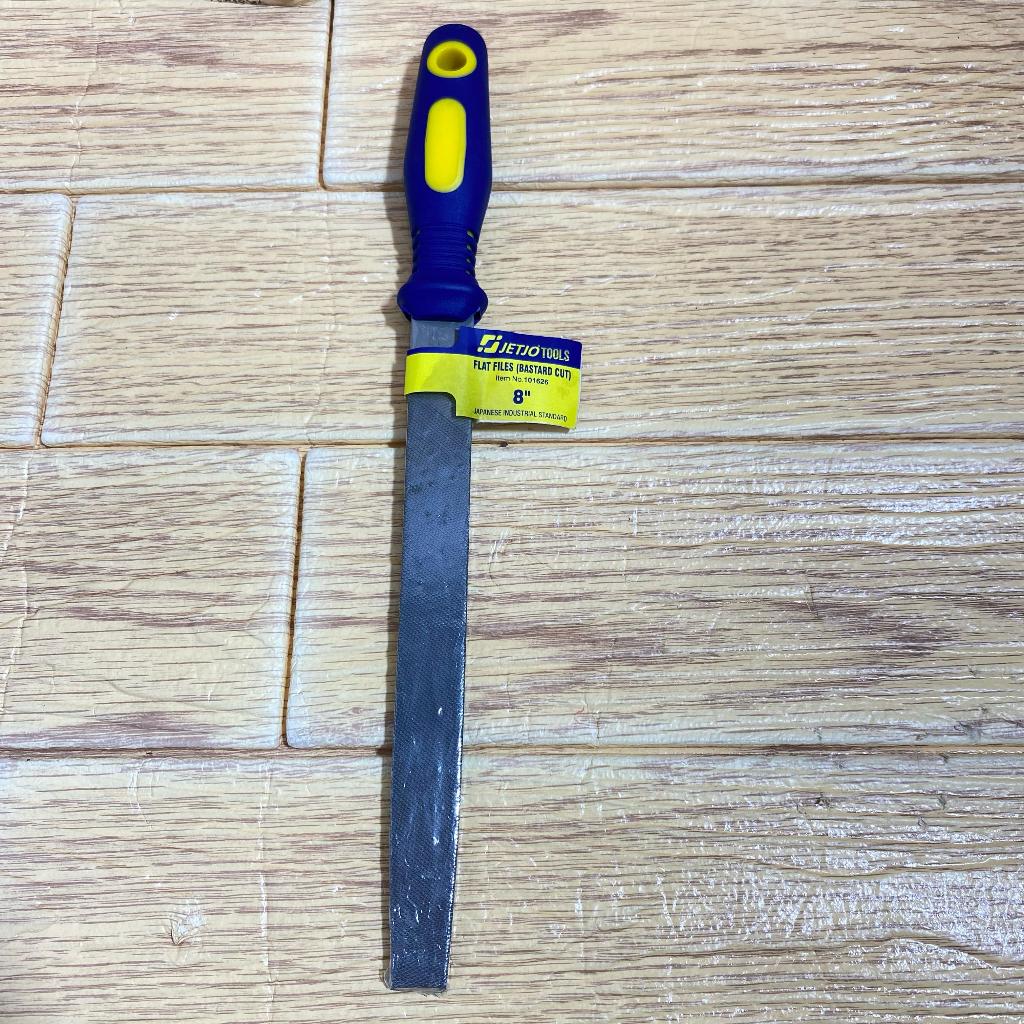 เหล็กแบน FILES 8 "Bastard Cut FLAT แผ่นเหลา 8in 20 ซม. หยาบ Jetjotools ...