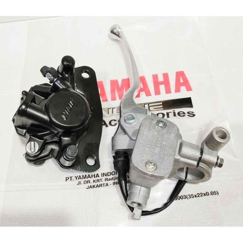 CALIPER PACKAGE PLUS BRAKE MASTER YAMAHA MIO M3 XRIDE 125 FINO 125 MIO ...