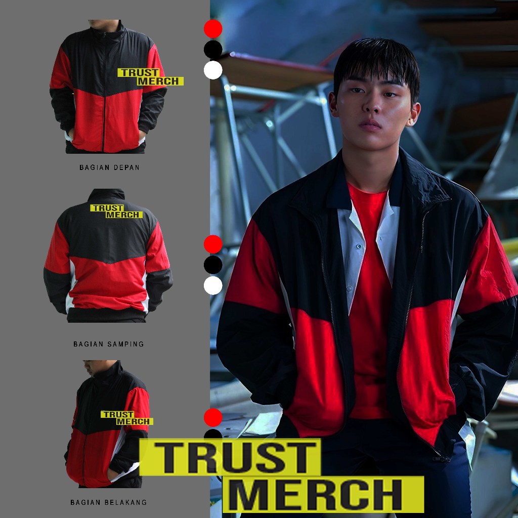 เสื้อแจ็คเก็ต Parka Weak Hero Ahn Suho Ahn su-ho เครื่องแต่งกาย Unisex ...