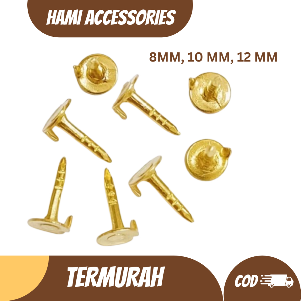 Hami 100 ชิ้น Horse Tail Needle Gold Pins | Shopee Thailand