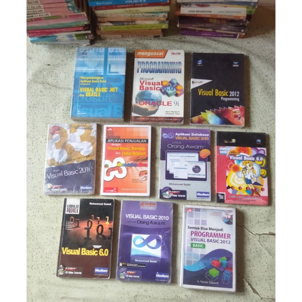 หนังสือคอมพิวเตอร์; VISUAL BASIC, MAPSERVER, VISUAL POXPRO ...