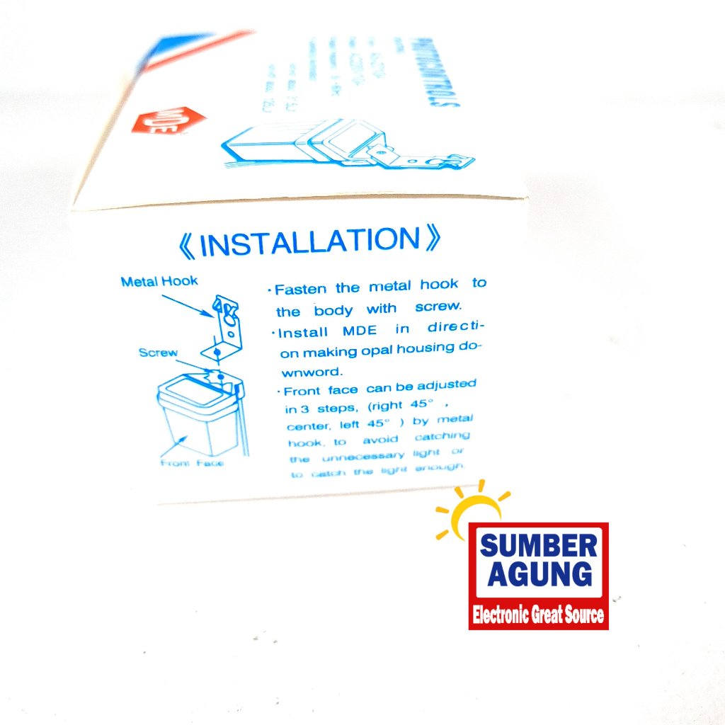 Photocell 10A 10 Ampere MDE Photo Controls AC 220V Sensor สําหรับ Dark ...