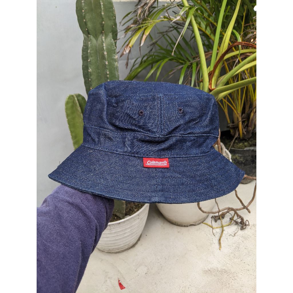 COLEMAN DENIM BUCKET HAT | Shopee Thailand