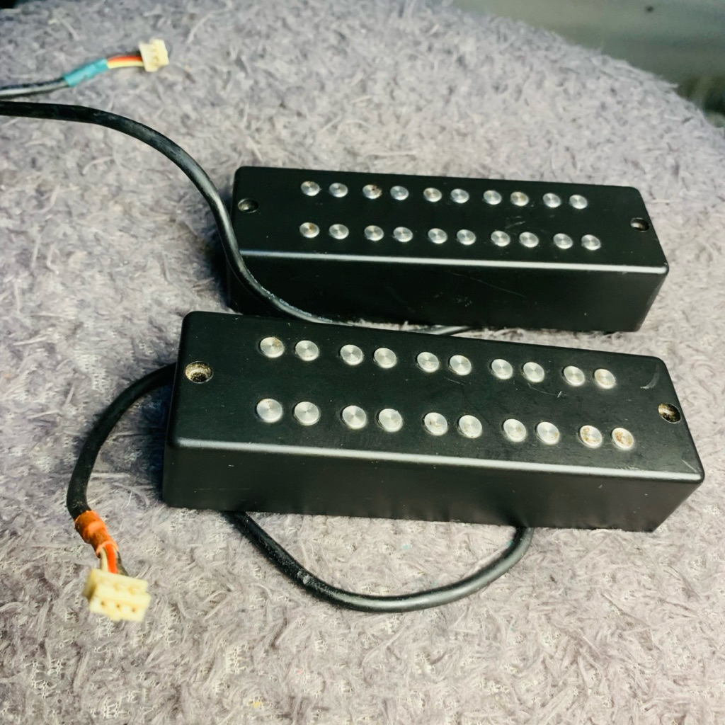 Ibanez powerspand dual coil set คอและสะพาน Pick Up Bass 5 String ...
