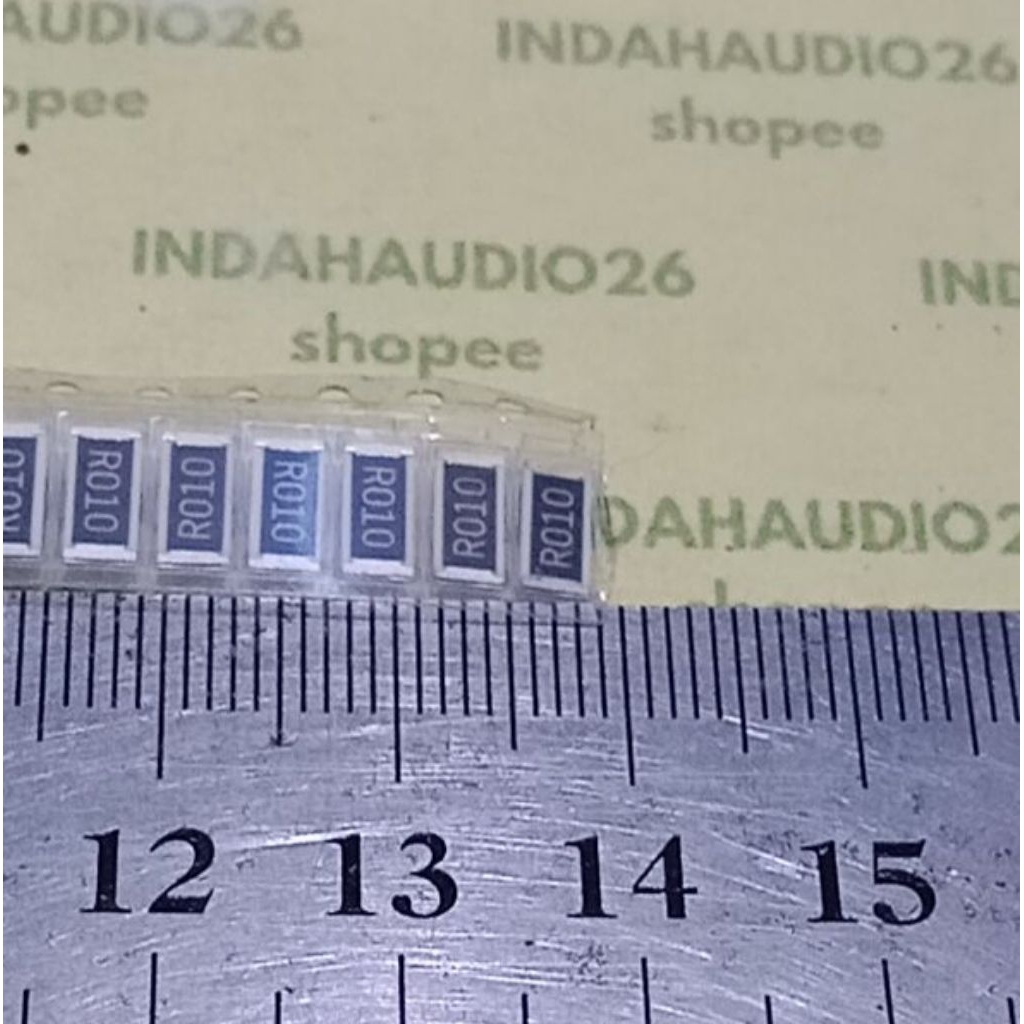 R010 3521 shunt Resistor smd 0R01 3w 1% 10 milli โอห์ม 3 วัตต์ 0,01 ...