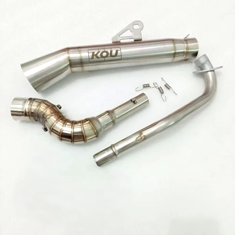 ท่อข้อศอกใหญ่ 1 ชุด KOU SUPER ไอเสียเปิด 51 มม.สําหรับ Xrm/ Wave 125 ...