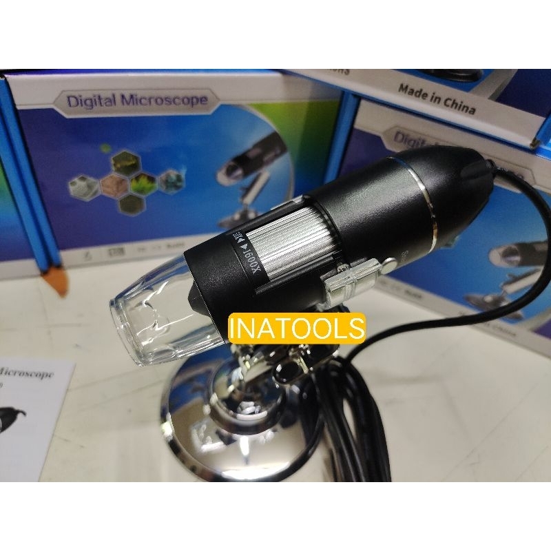 Digital MICROSCOPE 1600x USB DIGITAL android windows MICROSCOPE ...