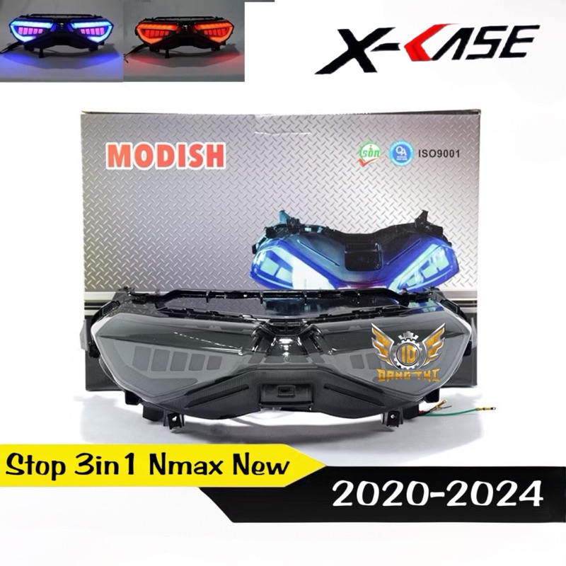 New Nmax 3in1 Stop Lamp 2020-2024 New Nmax ด้านหลังเบรคหยุดโคมไฟรับ ...