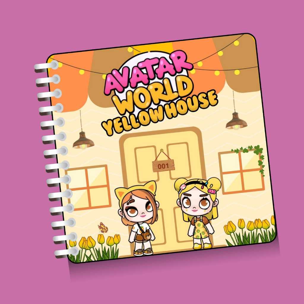 Avatar World Paper Doll House หนังสือเงียบ - ของเล่นเด็กสําหรับถอด ...
