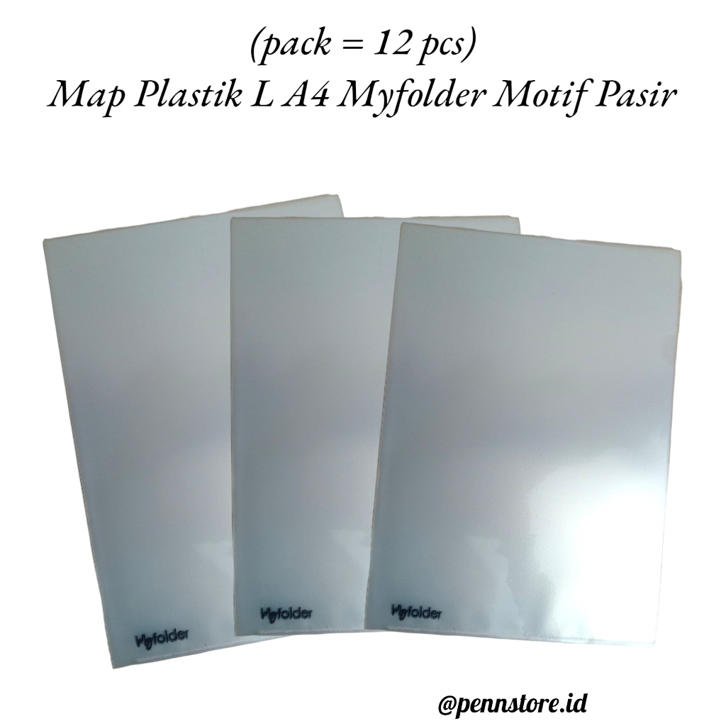 (แพ็ค = 12 ชิ้น) โฟลเดอร์พลาสติก L A4 Myfolder san motif / โฟลเดอร์พลาสติก L Myfolder by Folder ...