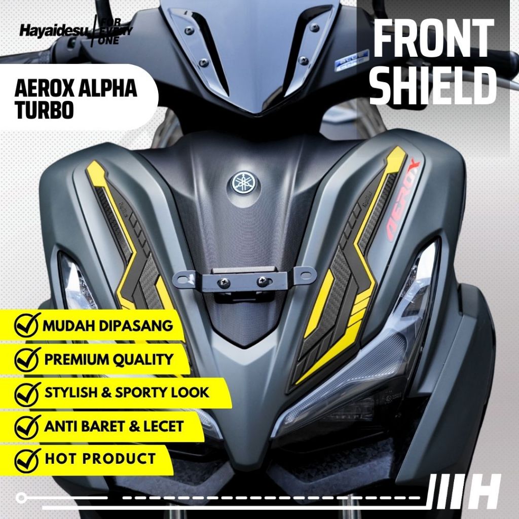 Hayeidu Yamaha AEROX ALPHA (มาตรฐาน/Cyber City/Turbo) Body Protector ...