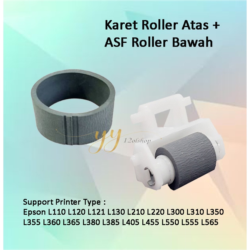 EPSON L120 L210 L360 L405 L565 TOP BOTTOM RUBBER ROLLER | Shopee Thailand