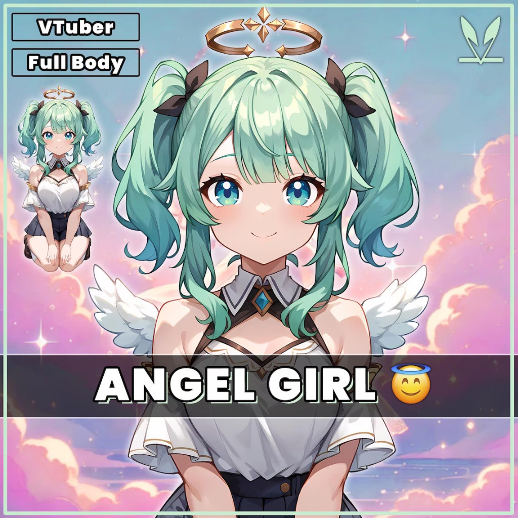 Vtuber / Live2d (Premade & พร้อมใช้งาน) - Angel Girl | Shopee Thailand