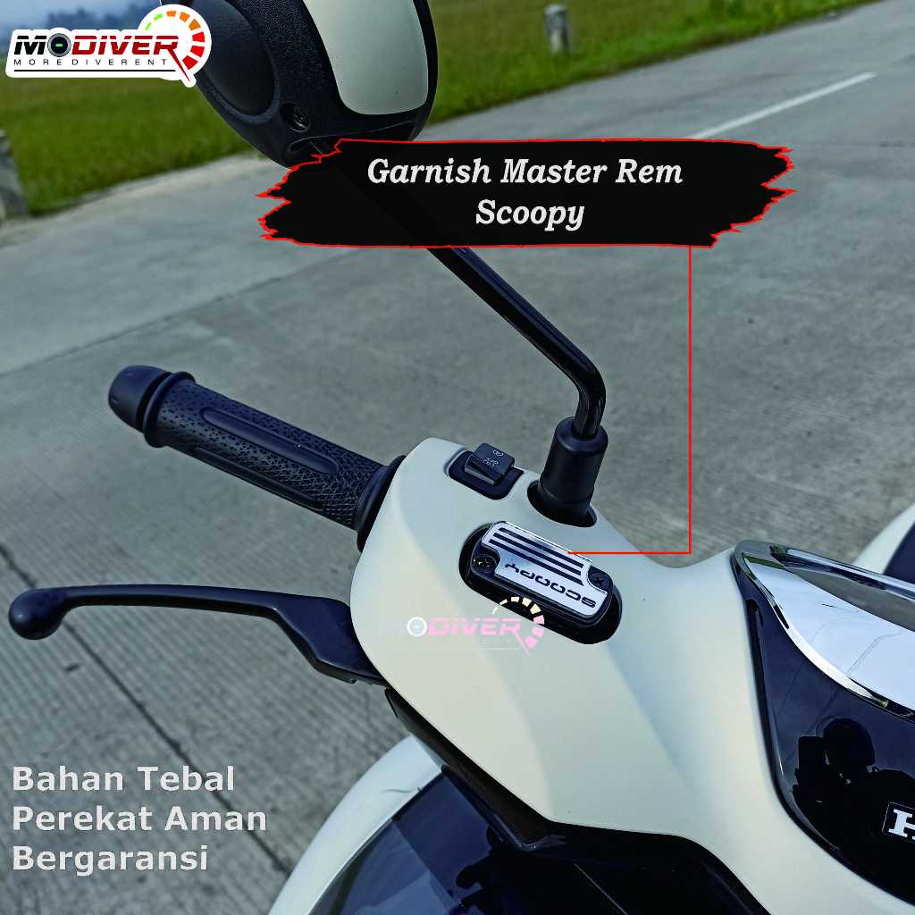 Scoopy 2025 Up - Brake Master Garnish Variations & Motorcycle ...