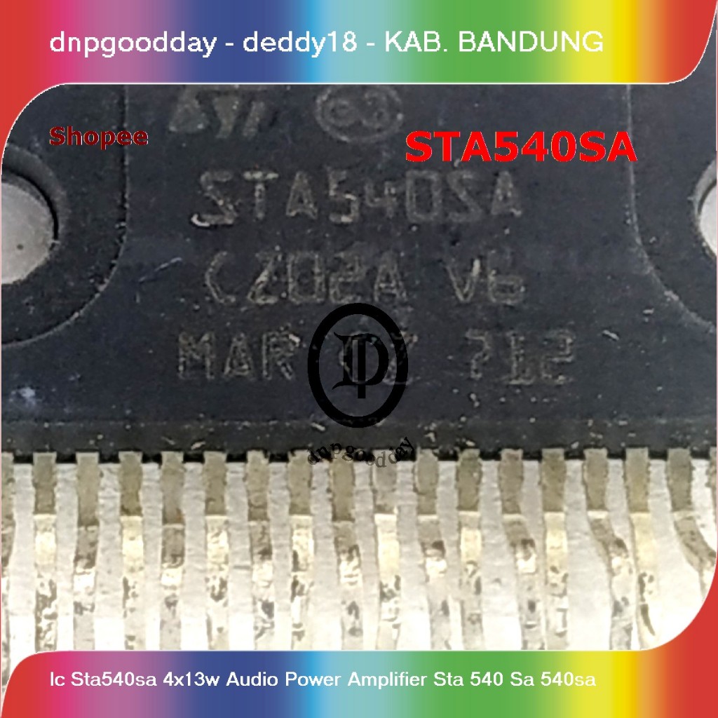 Ic sta540sa 4x13w เครื่องขยายเสียง sta 540 sa 540sa | Shopee Thailand